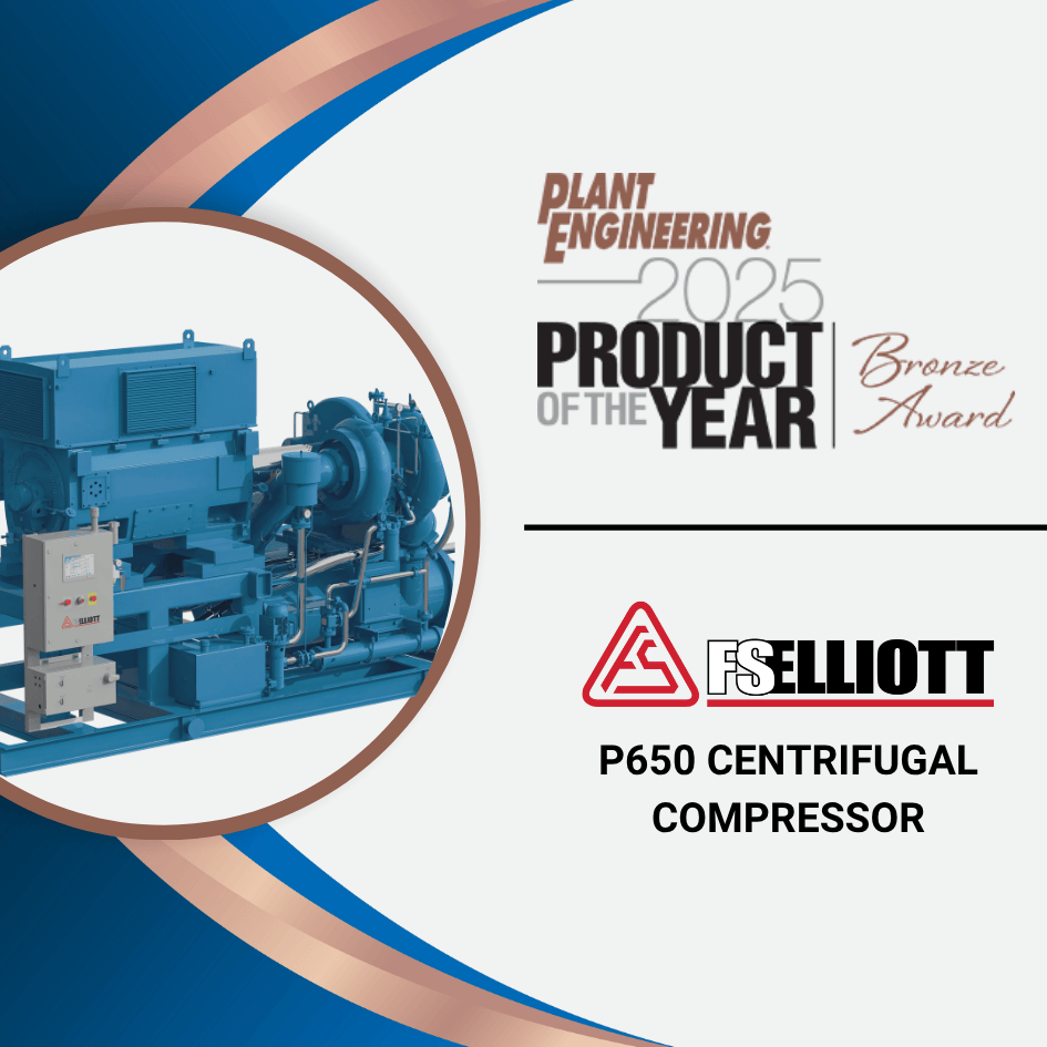 FS-Elliott's P650 Compressor Wins Bronze in Plant Engineeringâ€™s 2025 ...